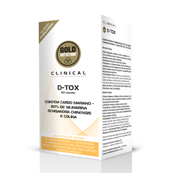 D-Tox - 60 caps - GoldNutrition - Salud hepática - Boteprote