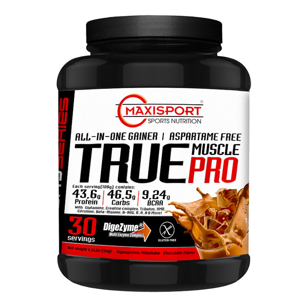 Maxisport - True Muscle Pro - 3Kg - Boteprote