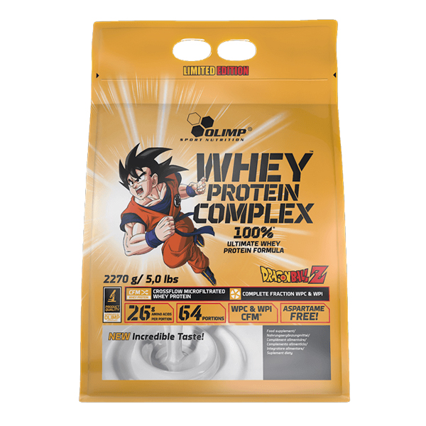 Whey Protein Complex Dragon Ball Z - 2.2Kg - Olimp - Boteprote